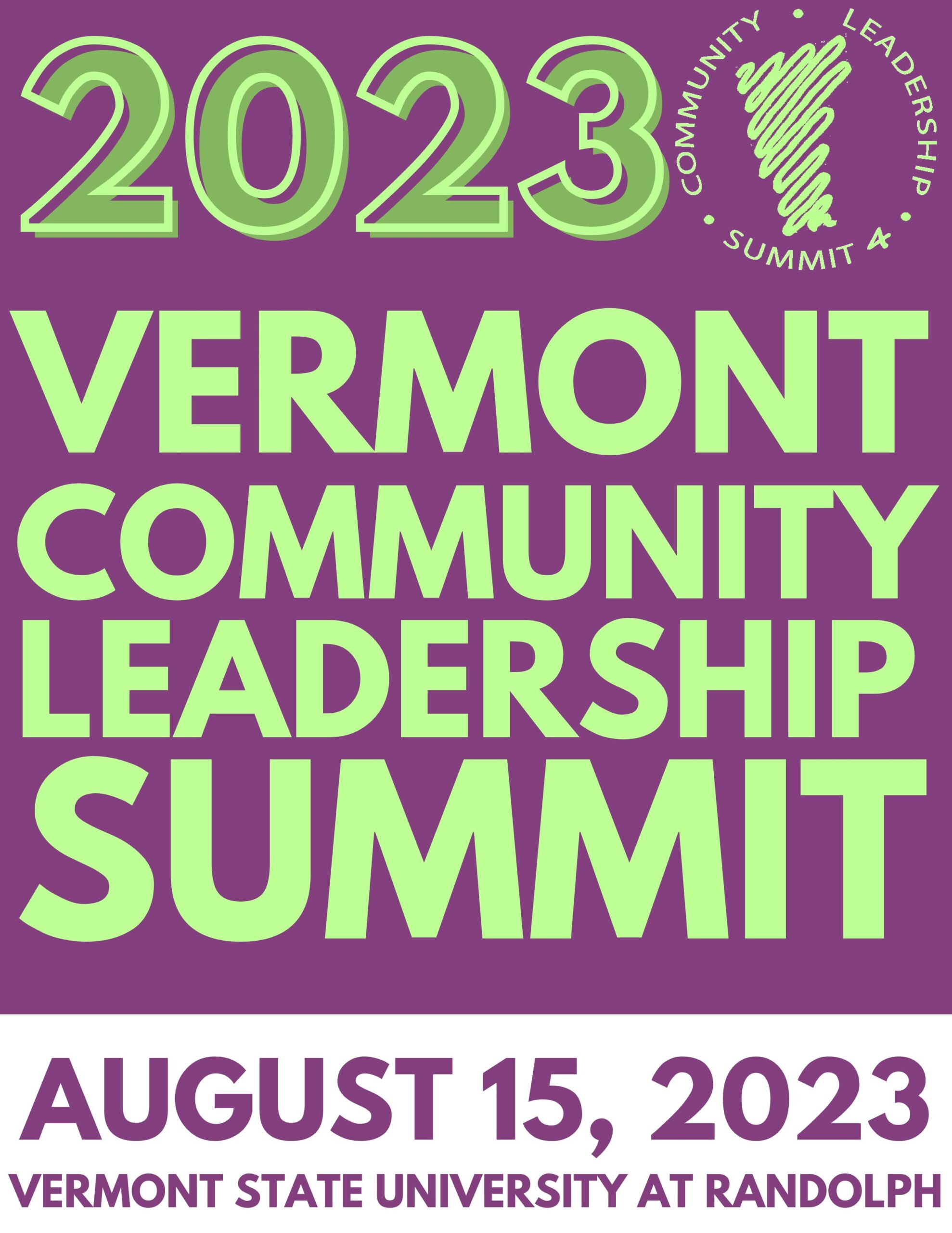 Statewide Community Leadership Summit Serves as Platform for Vermont ...